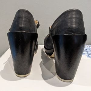 Eject | Shoes | Vintage Eject Leather Platforms Made In Portugal Sz37 ...